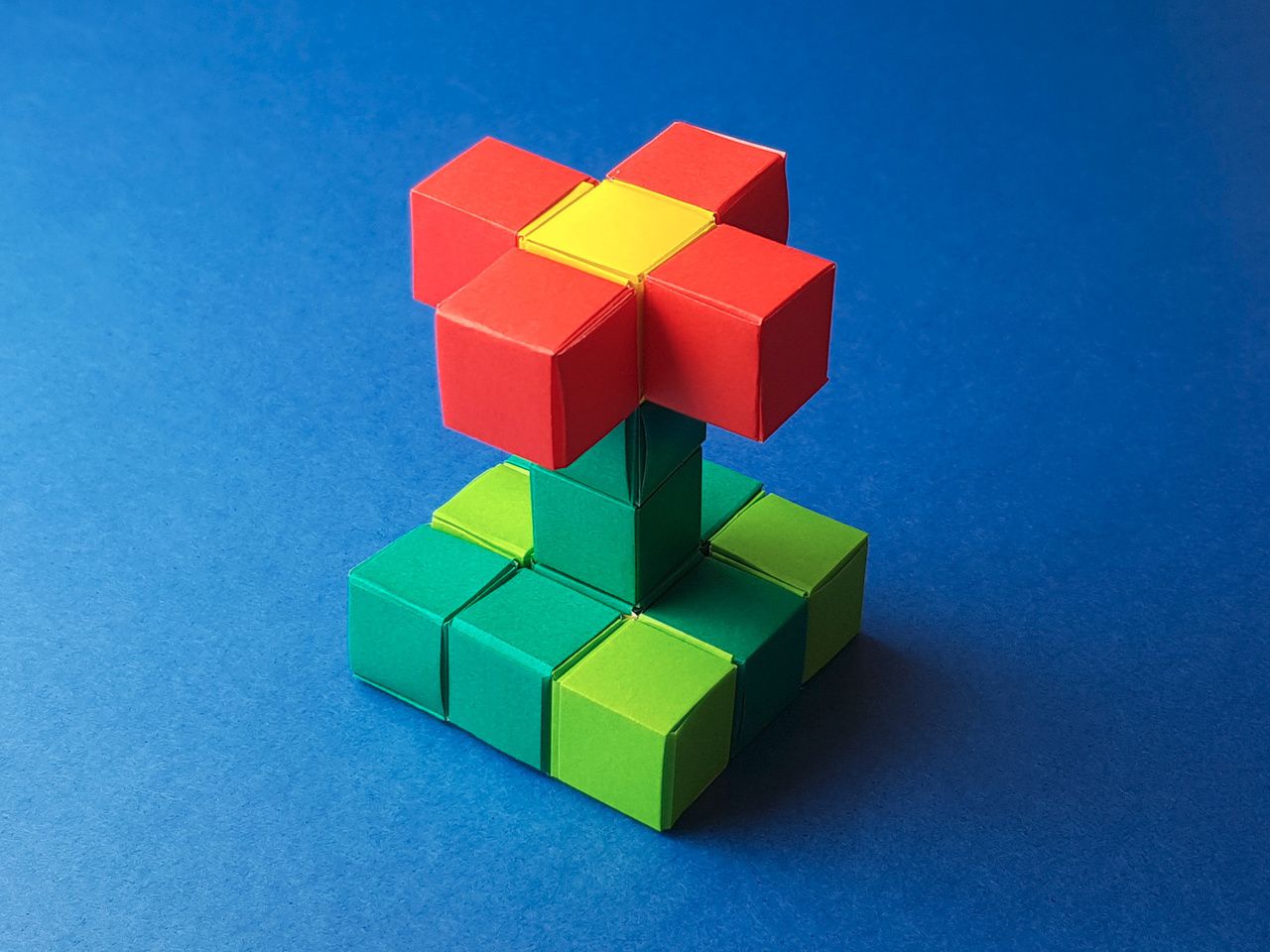 Origami Cubes Flower