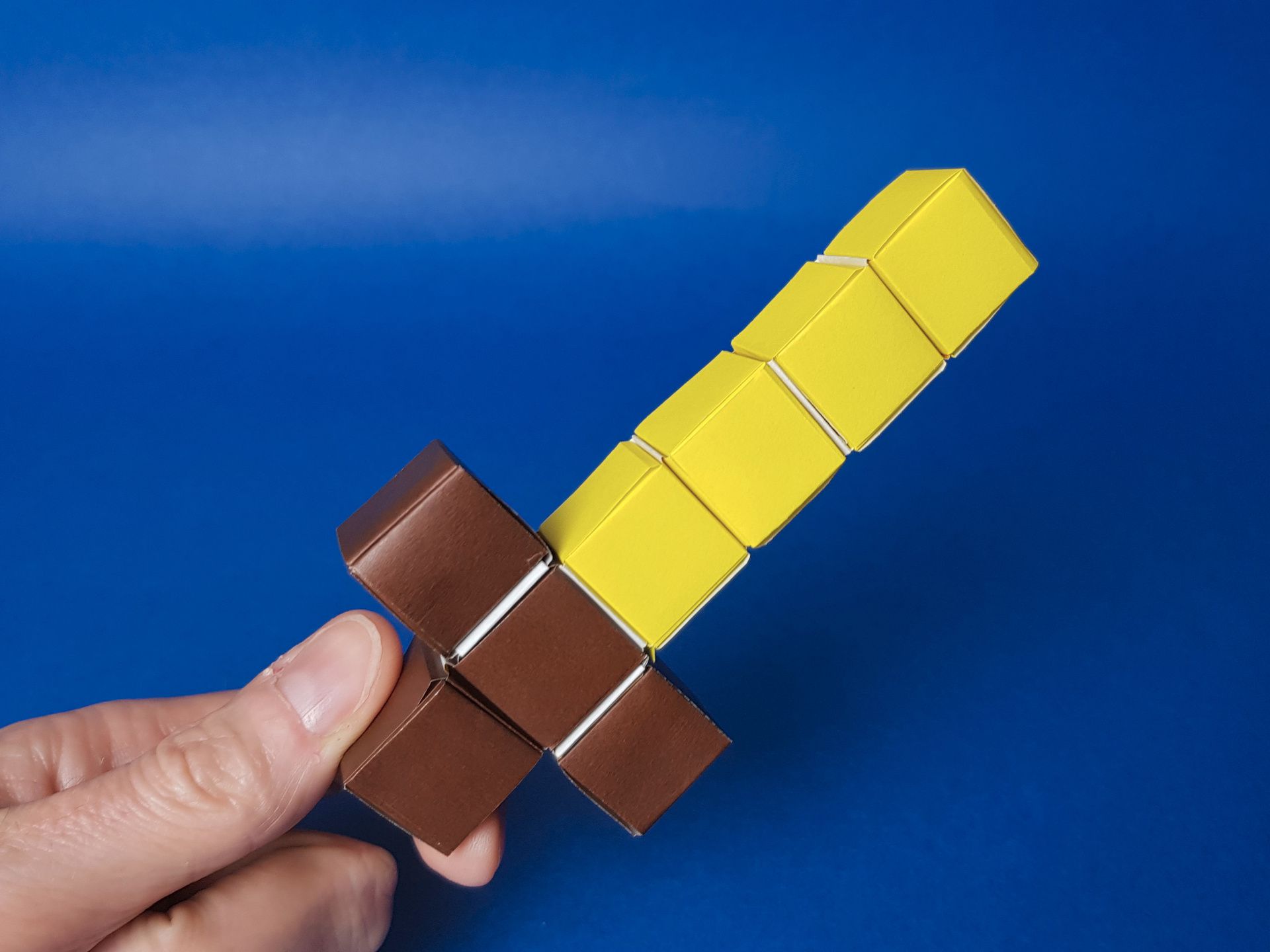 Origami Cubes tutorials, models, templates and textures