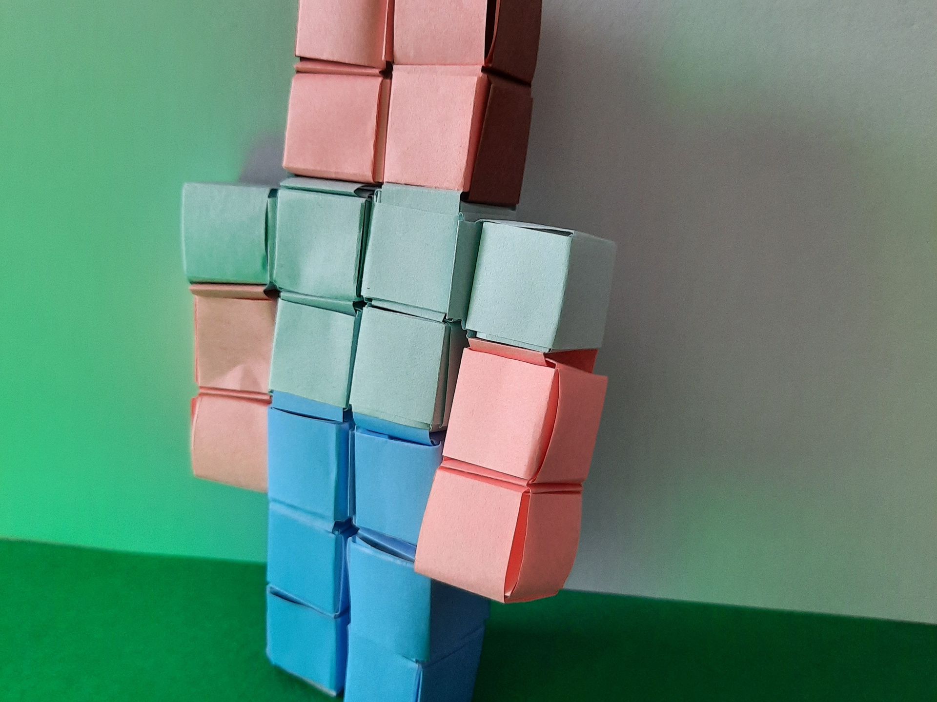 How to make an origami cube pictures